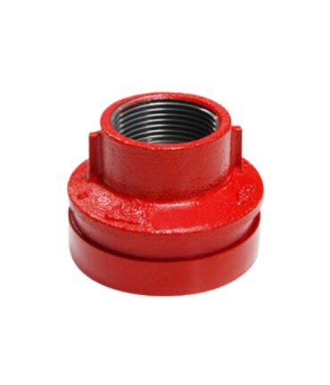 Grooved Concentric Reducer Threaded Run - Build Safe Engineering